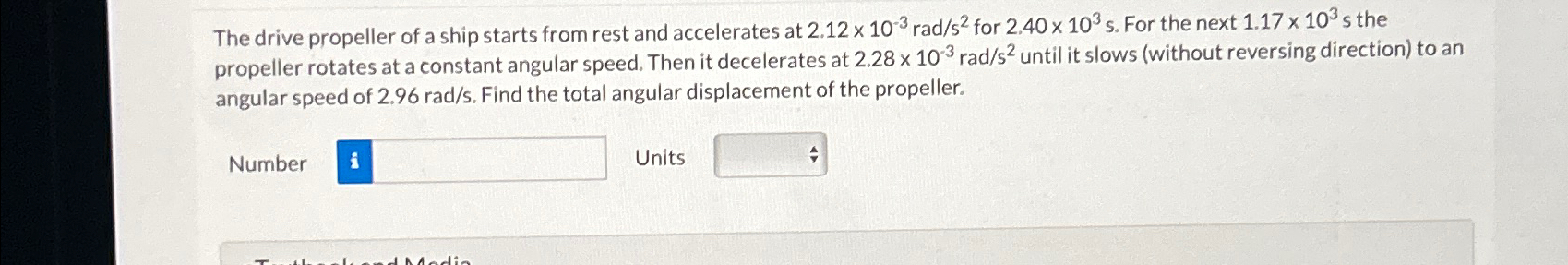 Solved The drive propeller of a ship starts from rest and | Chegg.com