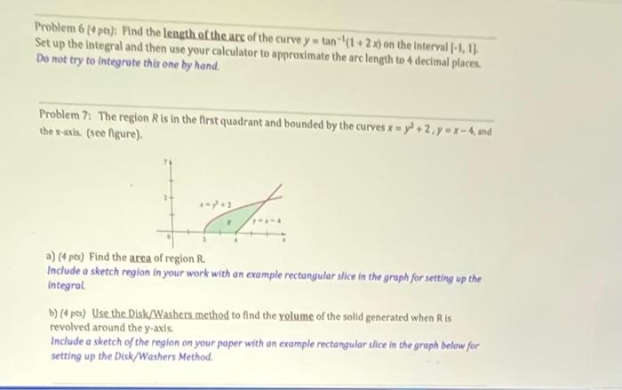 Solved Problem 6(4pp) : Find the length of the arc of the | Chegg.com