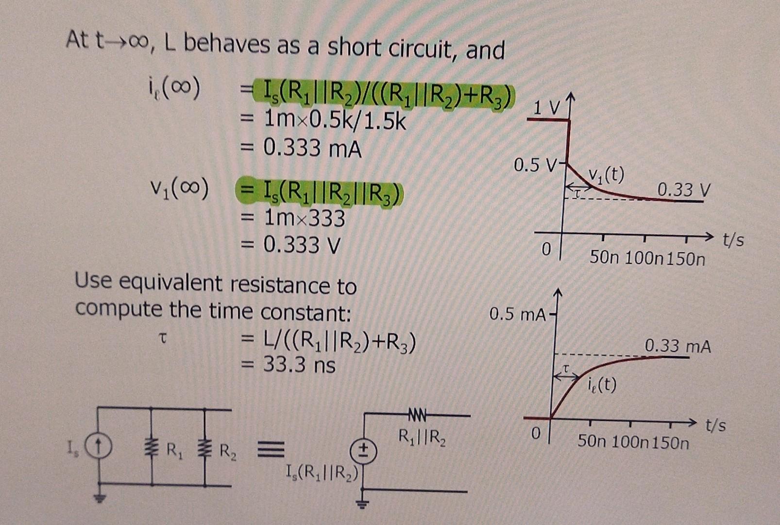 Solved Example 6-13: Find and sketch v₁(t) and i, (t) for | Chegg.com
