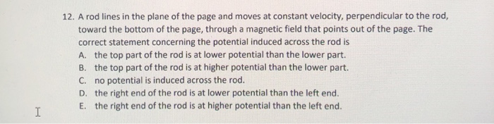 Solved 10. A circular loop of wire is rotated at constant | Chegg.com