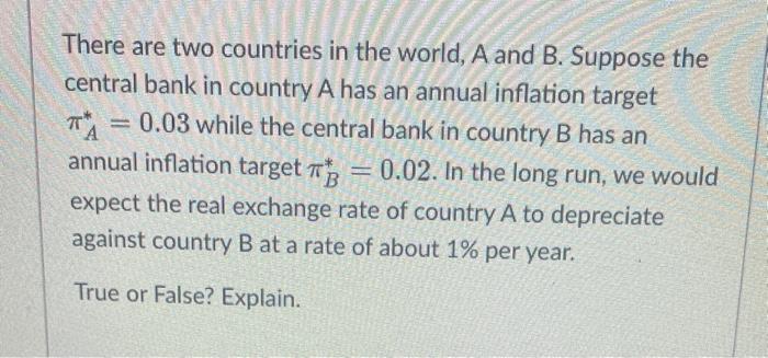 Solved Consider a standard AD-AS model. Suppose the economy | Chegg.com