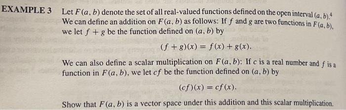 Solved Let F(a,b) denote the set of all real-valued | Chegg.com