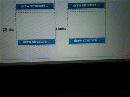 Solved For each compound shown below, draw representations | Chegg.com