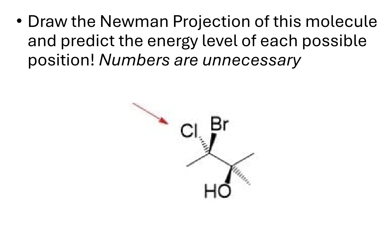 Solved Draw the Newman Projection of this moleculeand | Chegg.com