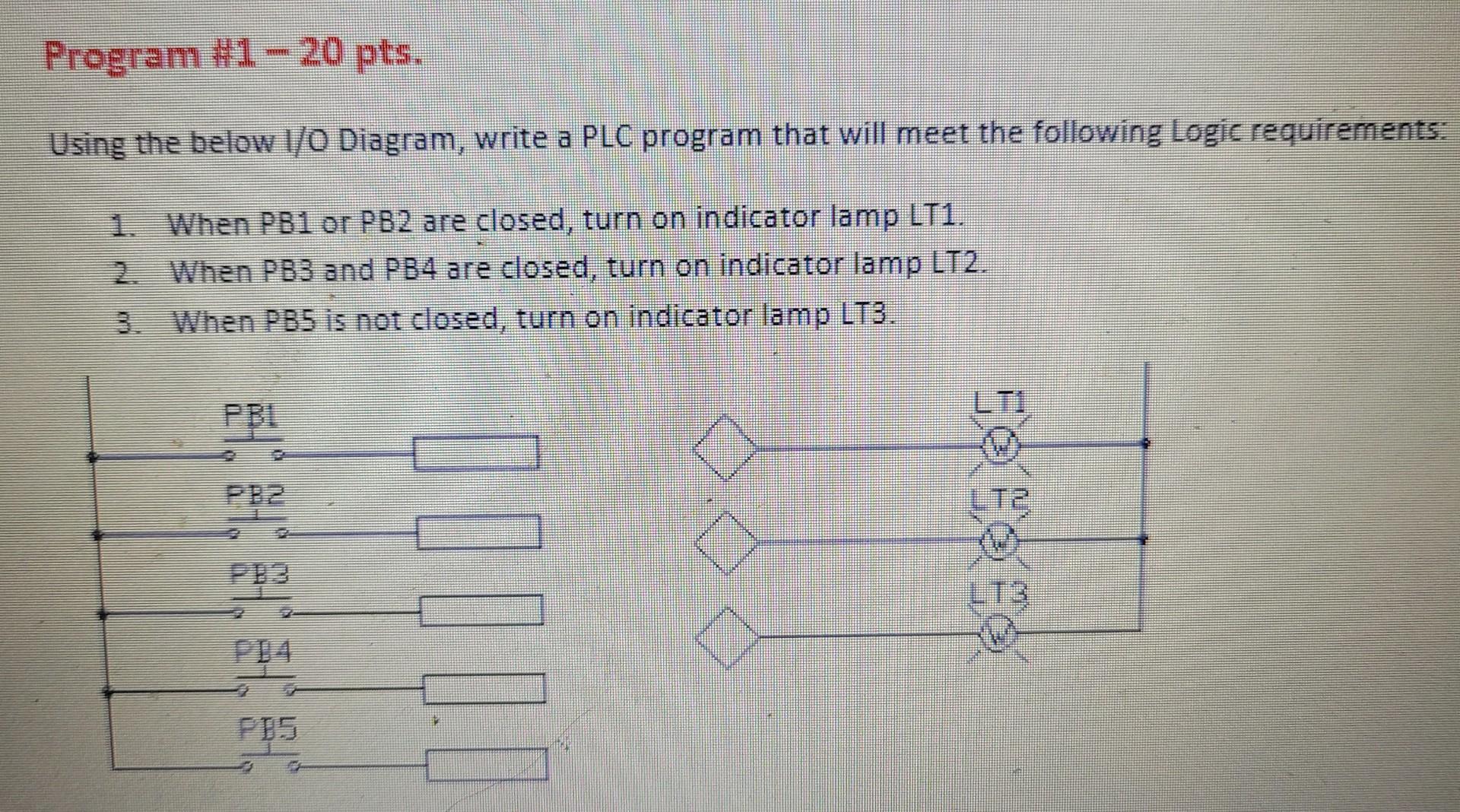 Solved Program #1-20 pts. Using the below I/O Diagram, write | Chegg.com