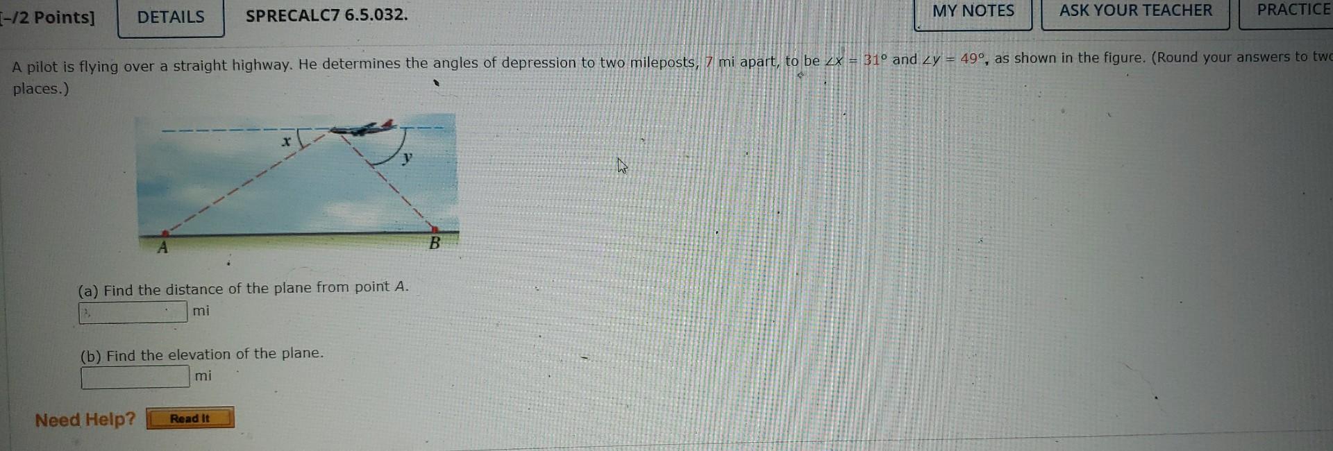 Solved places.) (a) Find the distance of the plane from | Chegg.com