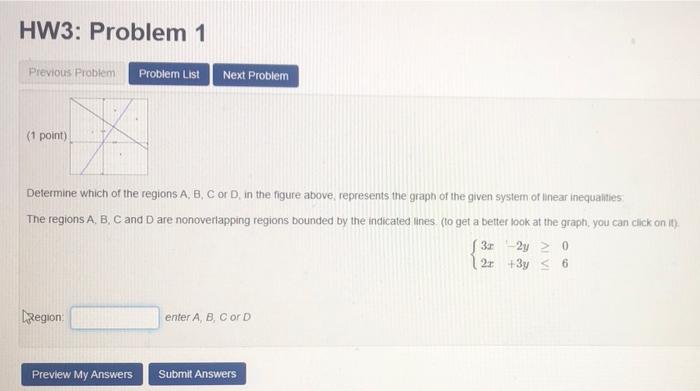 Solved HW3: Problem 1 Previous Problem Problem List Next | Chegg.com