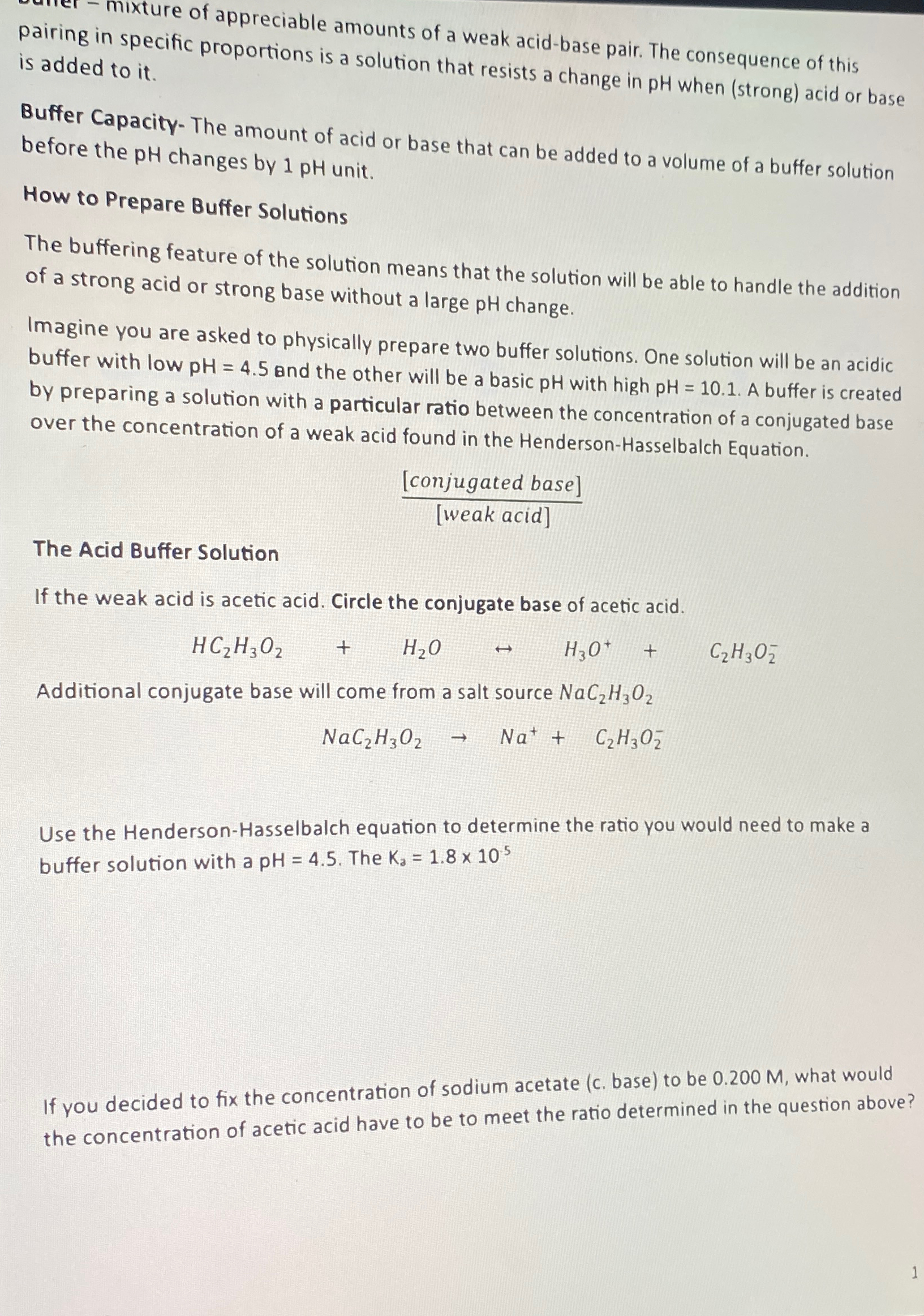 Solved pairing in specific proportions is a solution that | Chegg.com