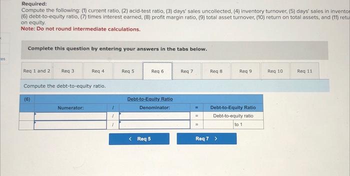 Solved Problem 13-4A (Algo) Calculating financial statement | Chegg.com