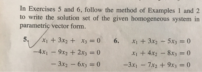 Solved In Exercises 5 and 6, follow the method of Examples 1 | Chegg.com