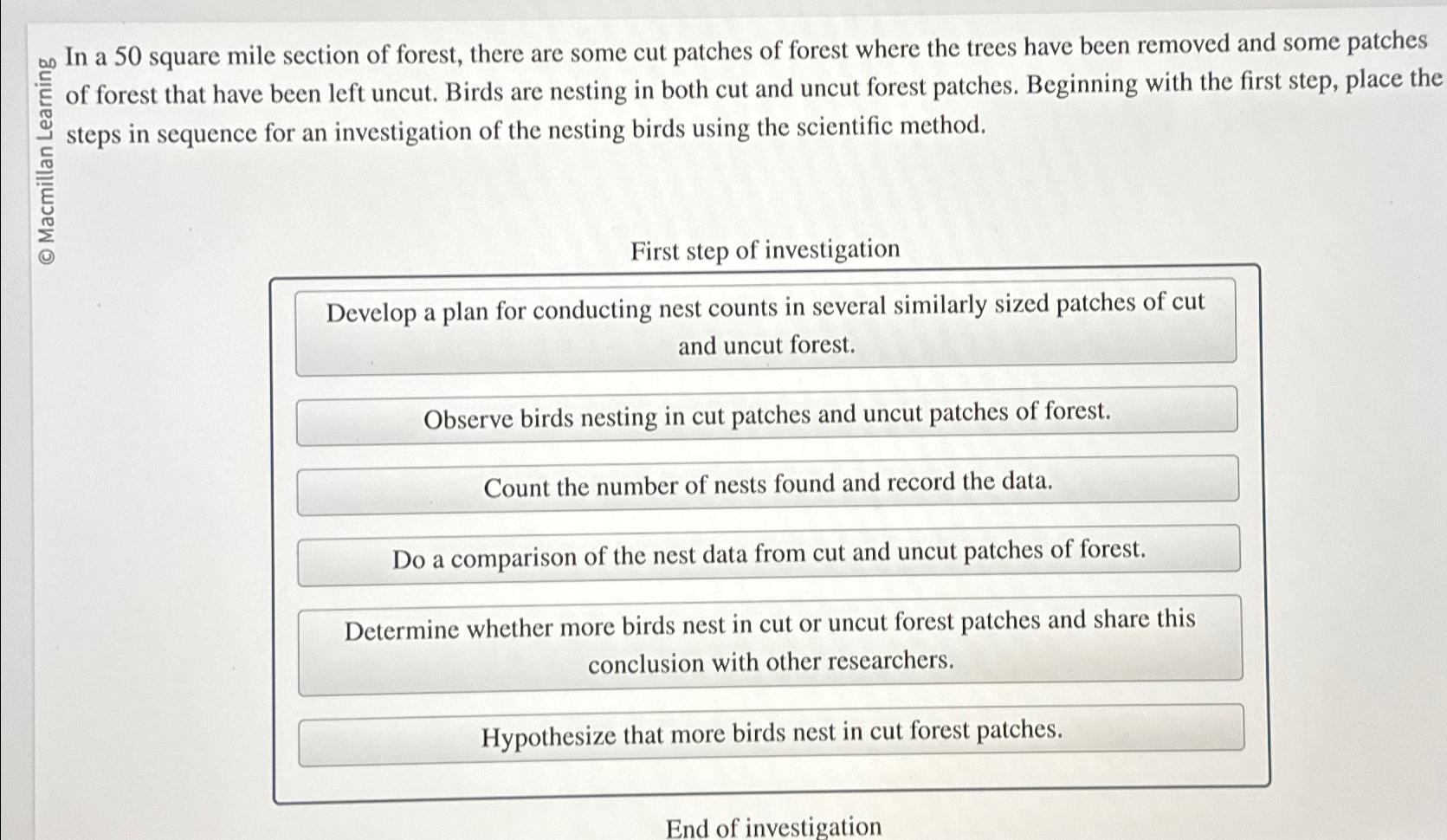 Solved In a 50 ﻿square mile section of forest, there are | Chegg.com