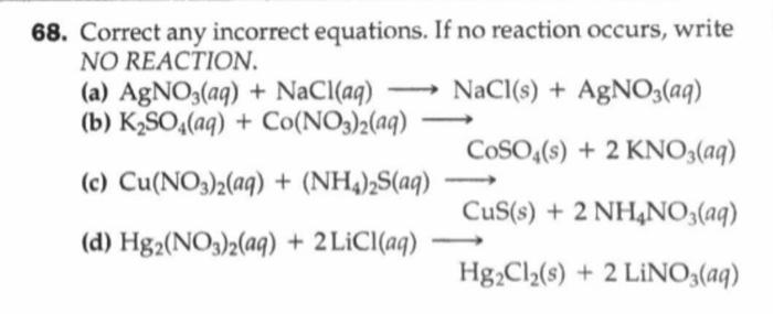 Solved 76. Write complete ionic and net ionic equations for | Chegg.com