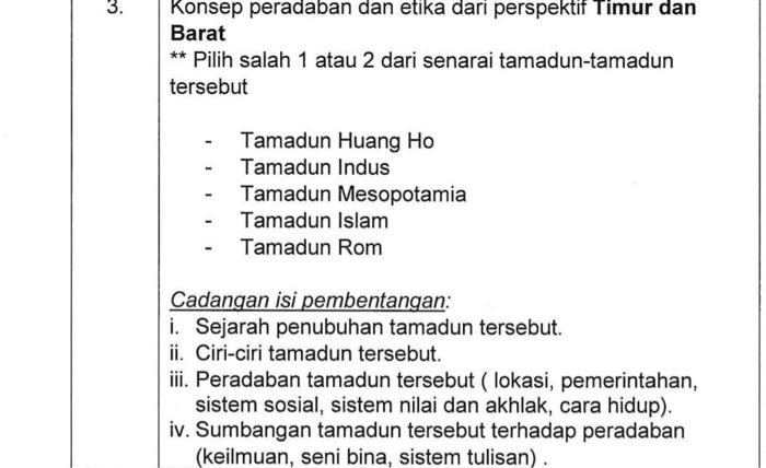 Konsep peradaban dan etika dari perspektif Timur dan | Chegg.com