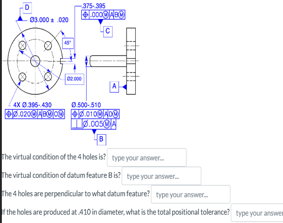 Solved The virtual condition of the 4 ﻿holes is?The virtual | Chegg.com