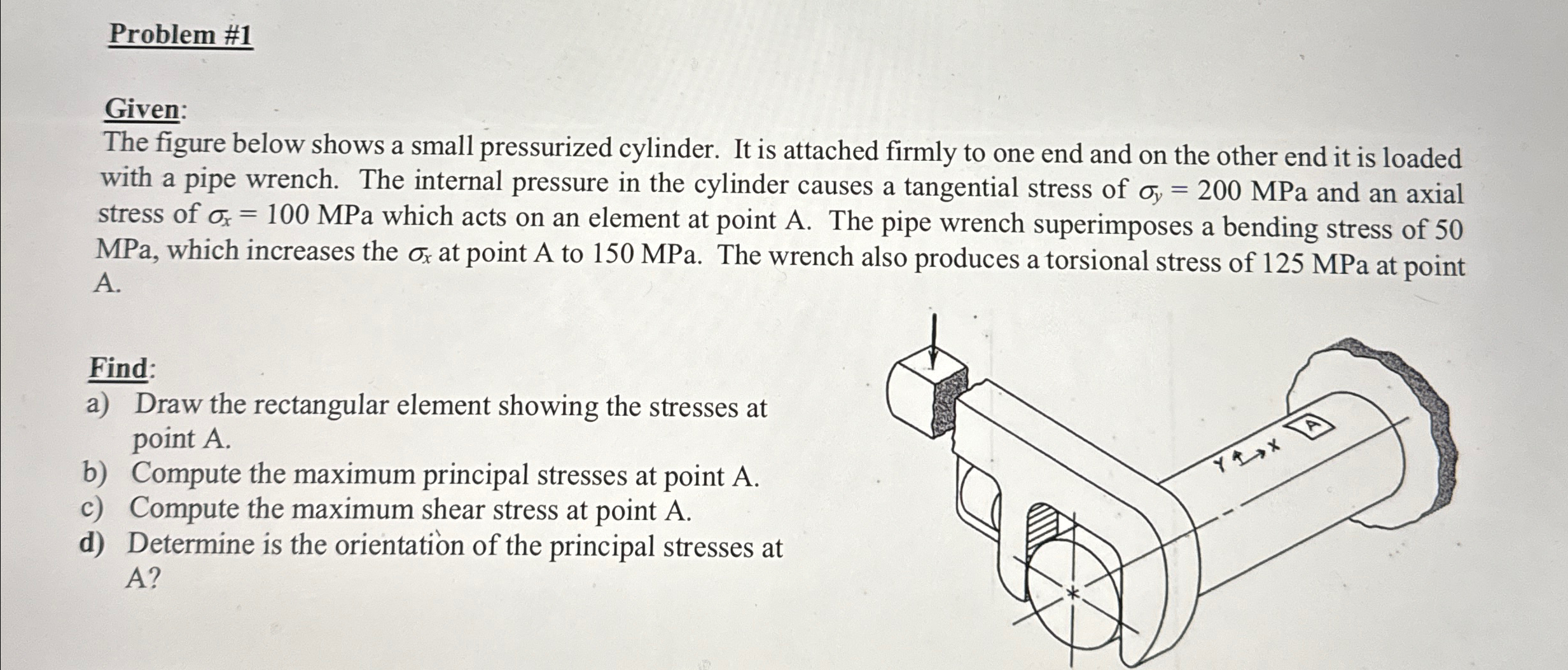 Solved Problem #1Given:The figure below shows a small | Chegg.com