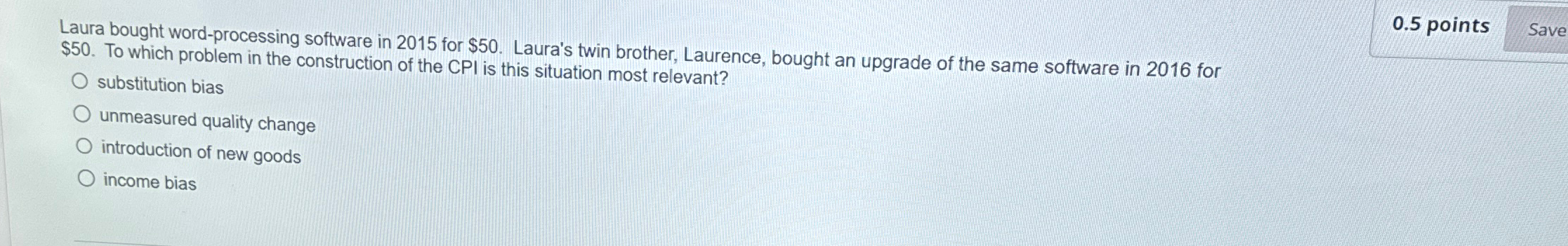 Solved Laura bought word-processing software in 2015 ﻿for | Chegg.com