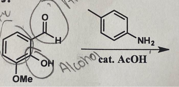 Solved cat. AcOHPART 1 - FOR EACH REACTION THAT FOLLOWS: 1. | Chegg.com