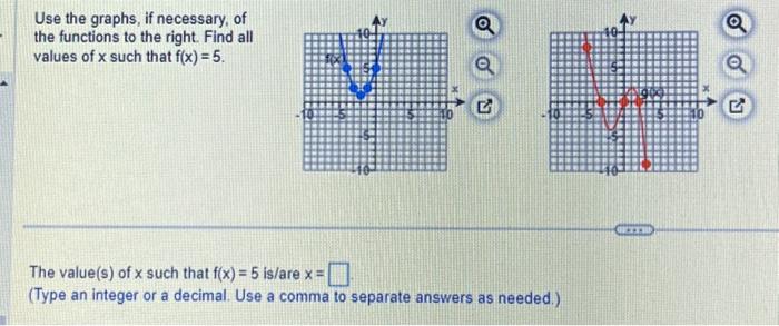 Solved Use the graphs, if necessary, of the functions to the | Chegg.com