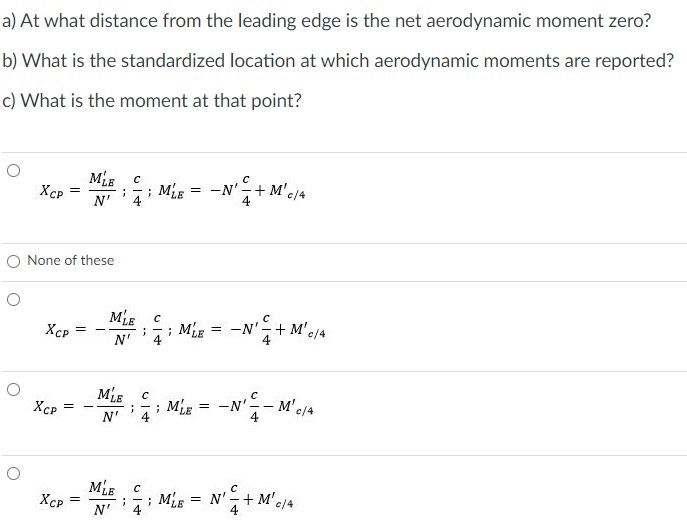 Solved a) At what distance from the leading edge is the net | Chegg.com