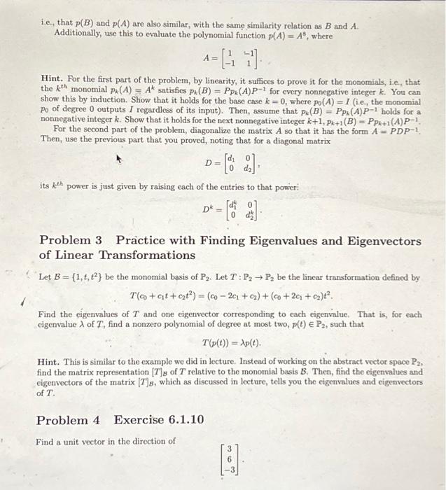 Solved Problem 1 Exercise 5.3.14 Determine whether the | Chegg.com