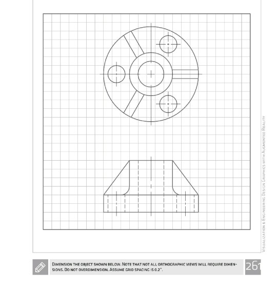 Solved 10 VISUALIZATION 6 ENGINEERING DESIGN GRAPHICS WITH | Chegg.com