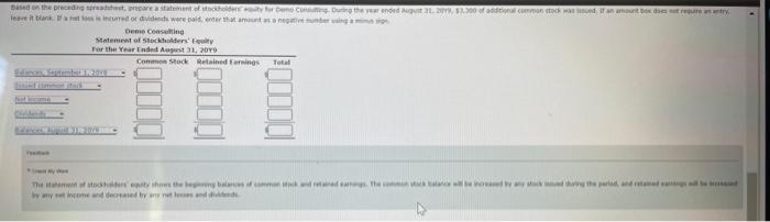 Solved End-of-Period Spreadsheet | Chegg.com