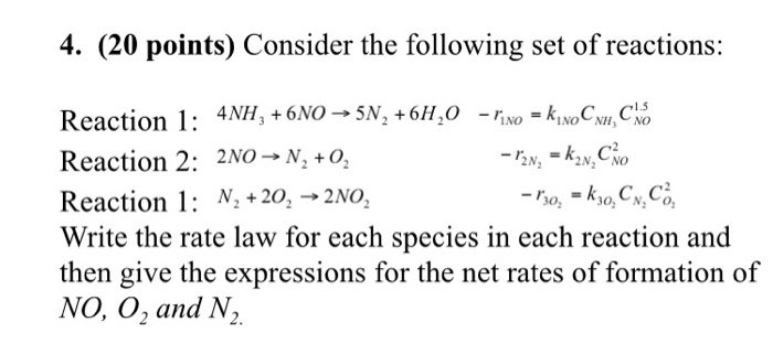 Solved 4. (20 points) Consider the following set of | Chegg.com