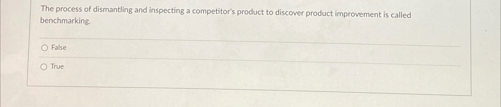 Solved The process of dismantling and inspecting a | Chegg.com