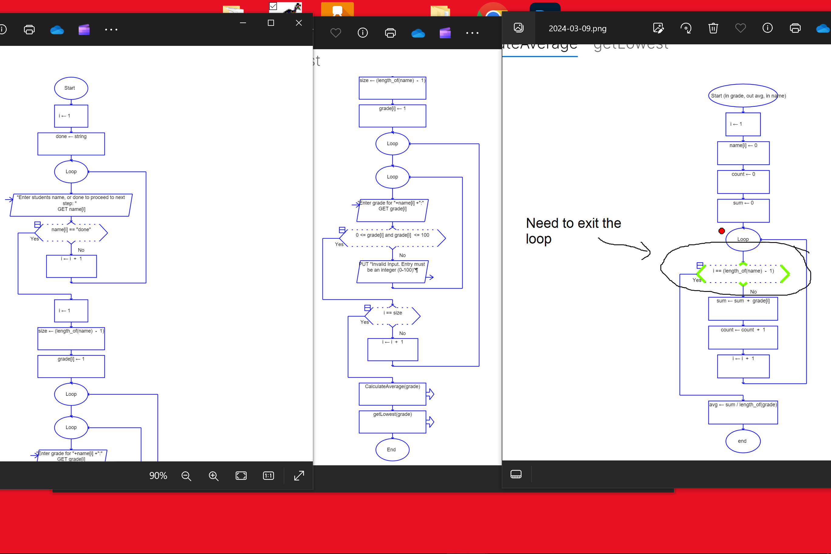 Solved Im Stuck In A Loop Solve Using Raptor Ive Attached