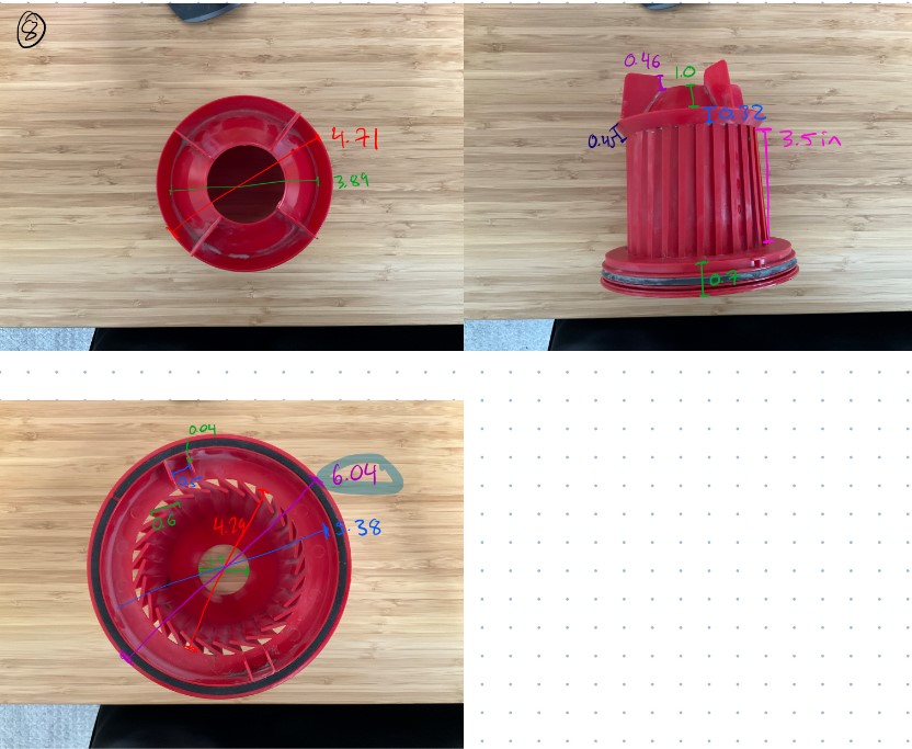 Solved Create this in solidworks. Dimensions in inches | Chegg.com