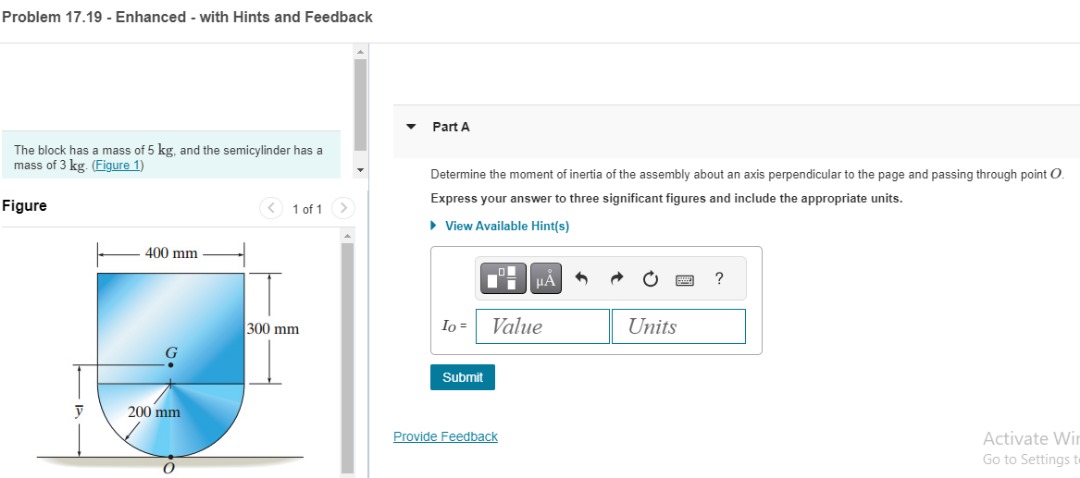 Solved Problem 17.19 - ﻿Enhanced - ﻿with Hints and | Chegg.com