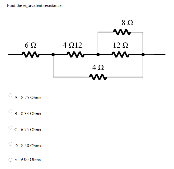 Solved Find the equivalent | Chegg.com
