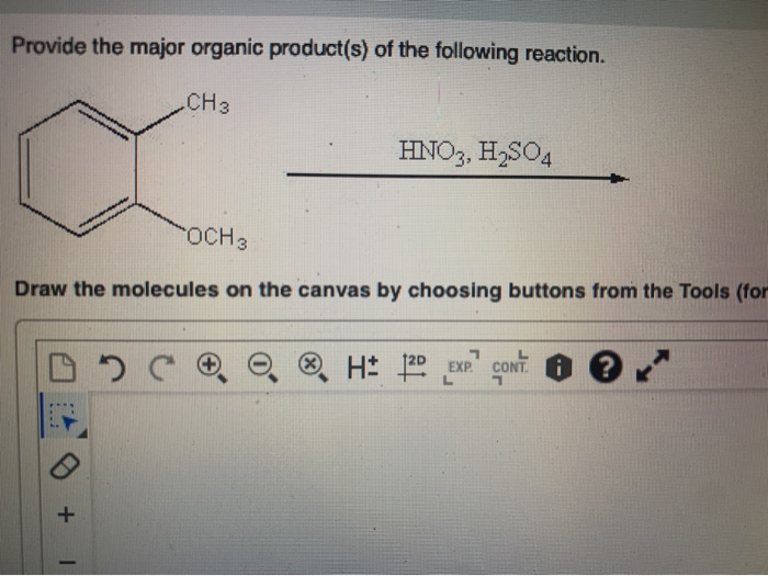 Solved Provide the major organic product(s) of the following | Chegg.com