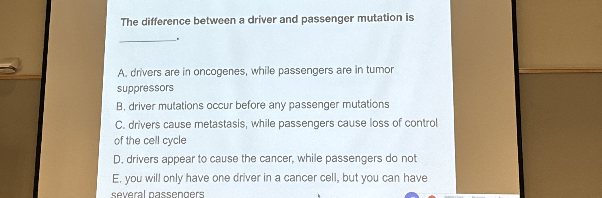 Solved The difference between a driver and passenger | Chegg.com