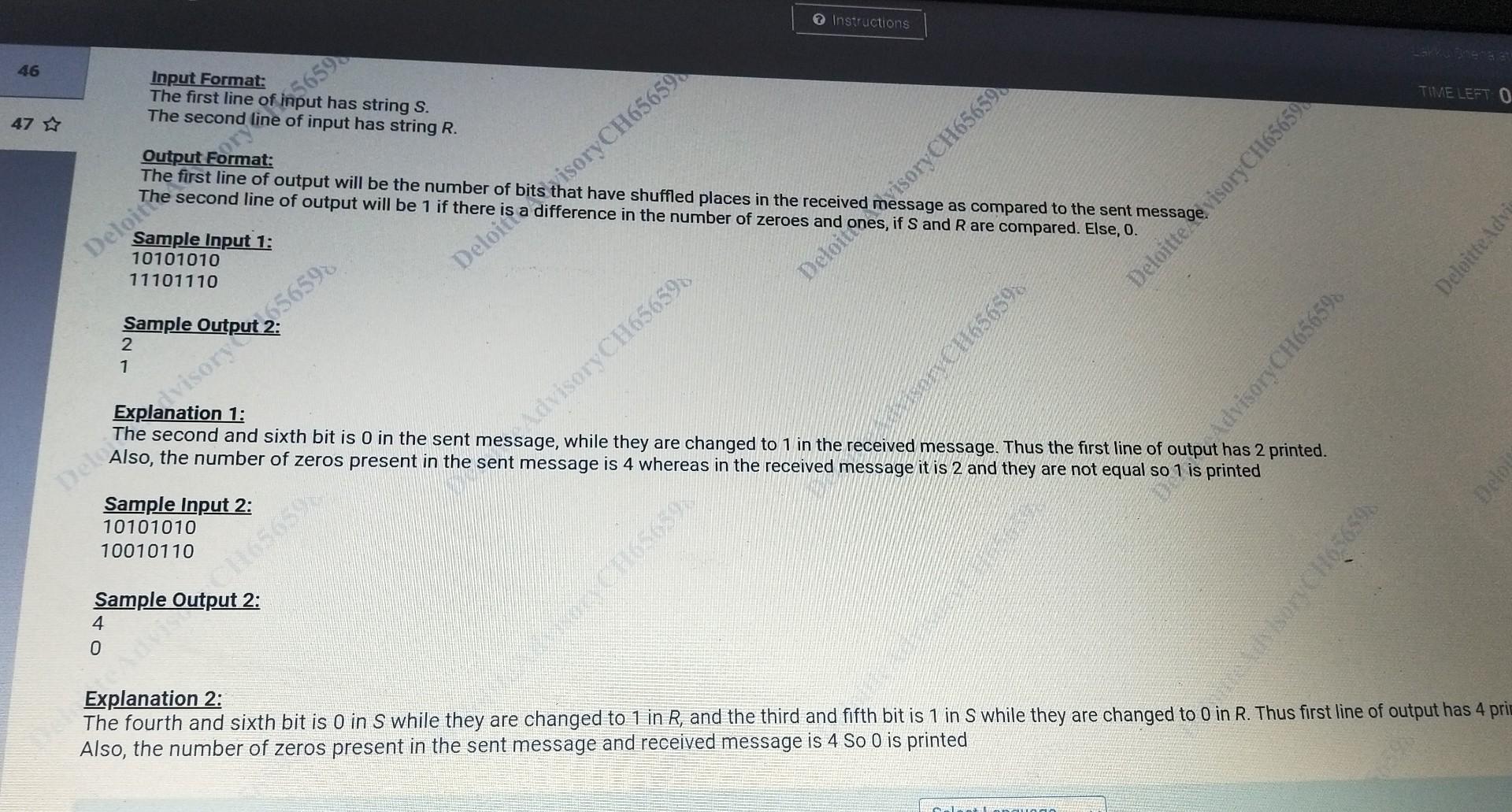 Solved Output Format: The first line of output will be the | Chegg.com