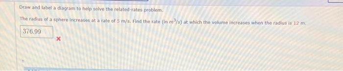 Solved Draw and label a diagram to help solve the | Chegg.com