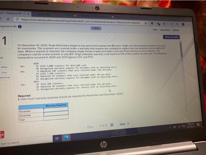 Solved @ https://eztomheducation.com/ext/map/index.html con | Chegg.com