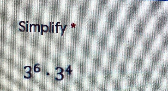 Solved Simplify * 36.34 | Chegg.com