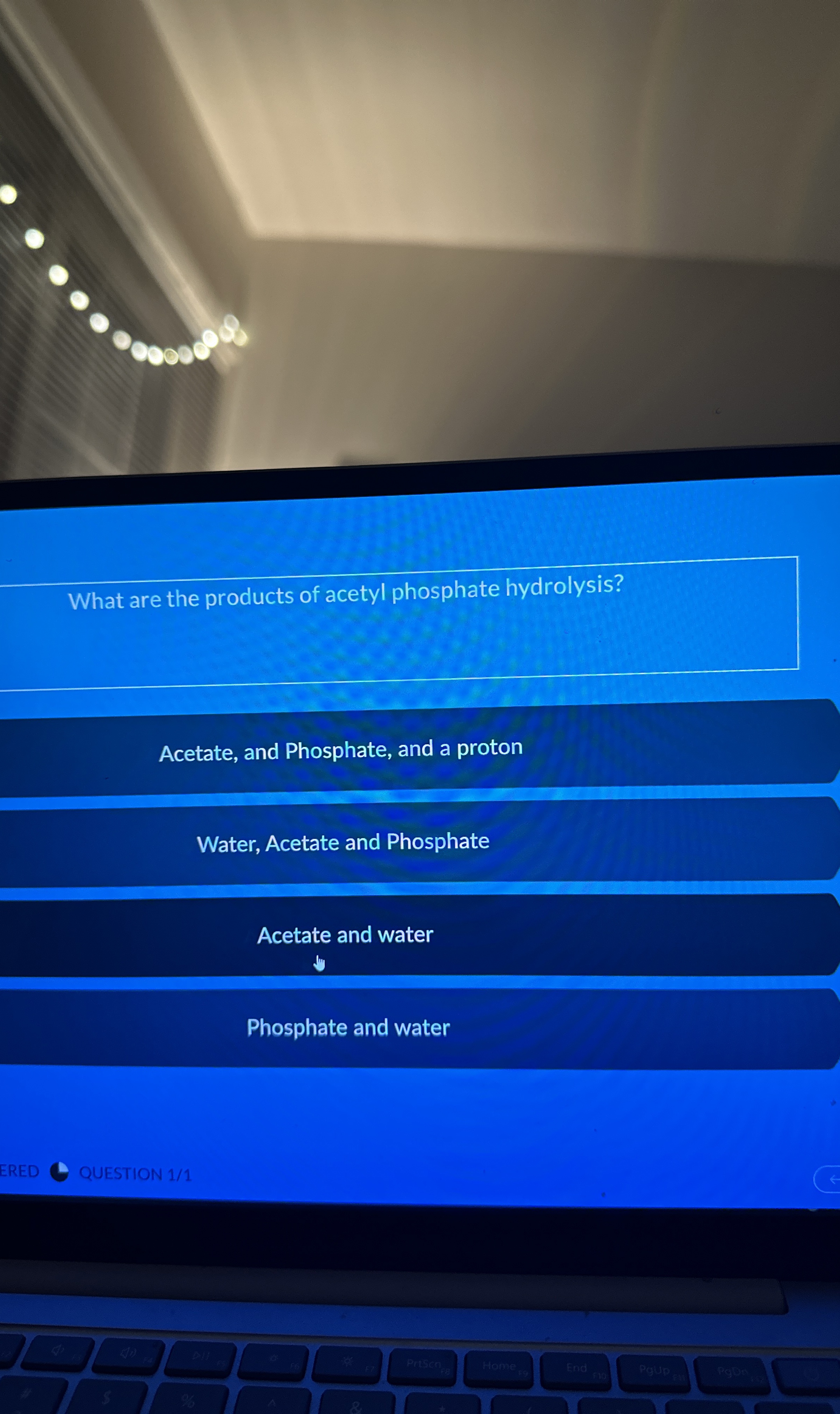 Solved What are the products of acetyl phosphate | Chegg.com