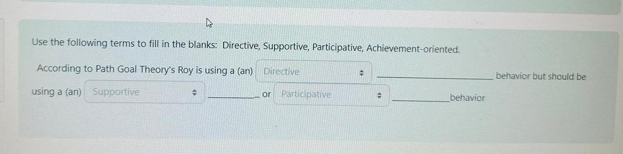 Solved Use the following terms to fill in the blanks: | Chegg.com
