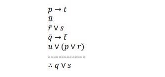Solved Discrete Math: use the rules of inference Use the | Chegg.com