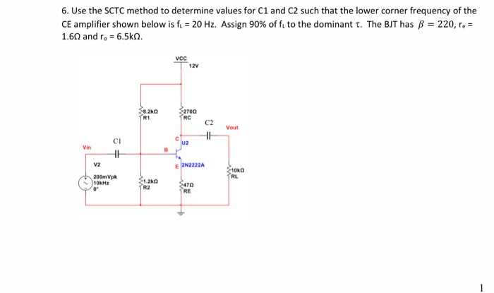 Solved 1. Sketch the common-mode dc half-circuit for the | Chegg.com