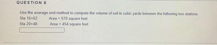 Solved QUESTION 8 Use the average end method to compute the | Chegg.com