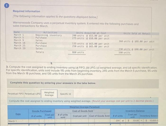Solved Compute the cost assigned to ending inventory using | Chegg.com