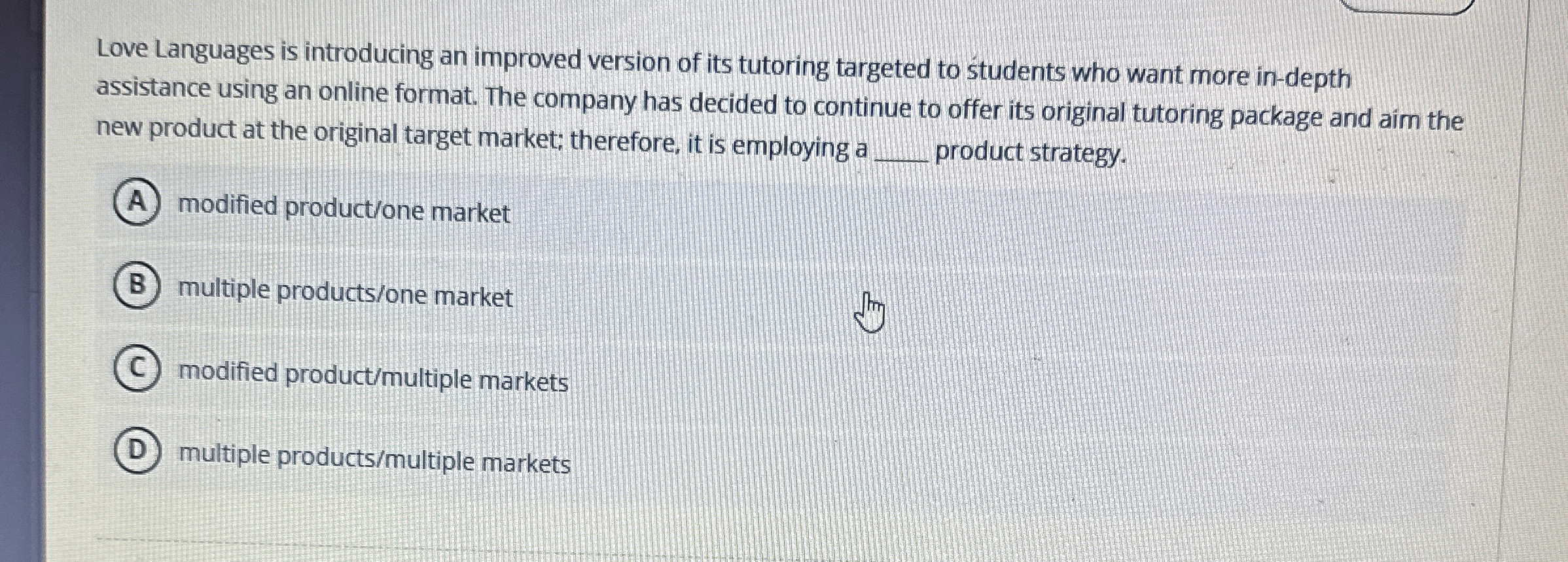 Solved Love Languages is introducing an improved version of | Chegg.com