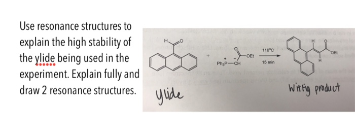 Solved 110°C Use resonance structures to explain the high | Chegg.com
