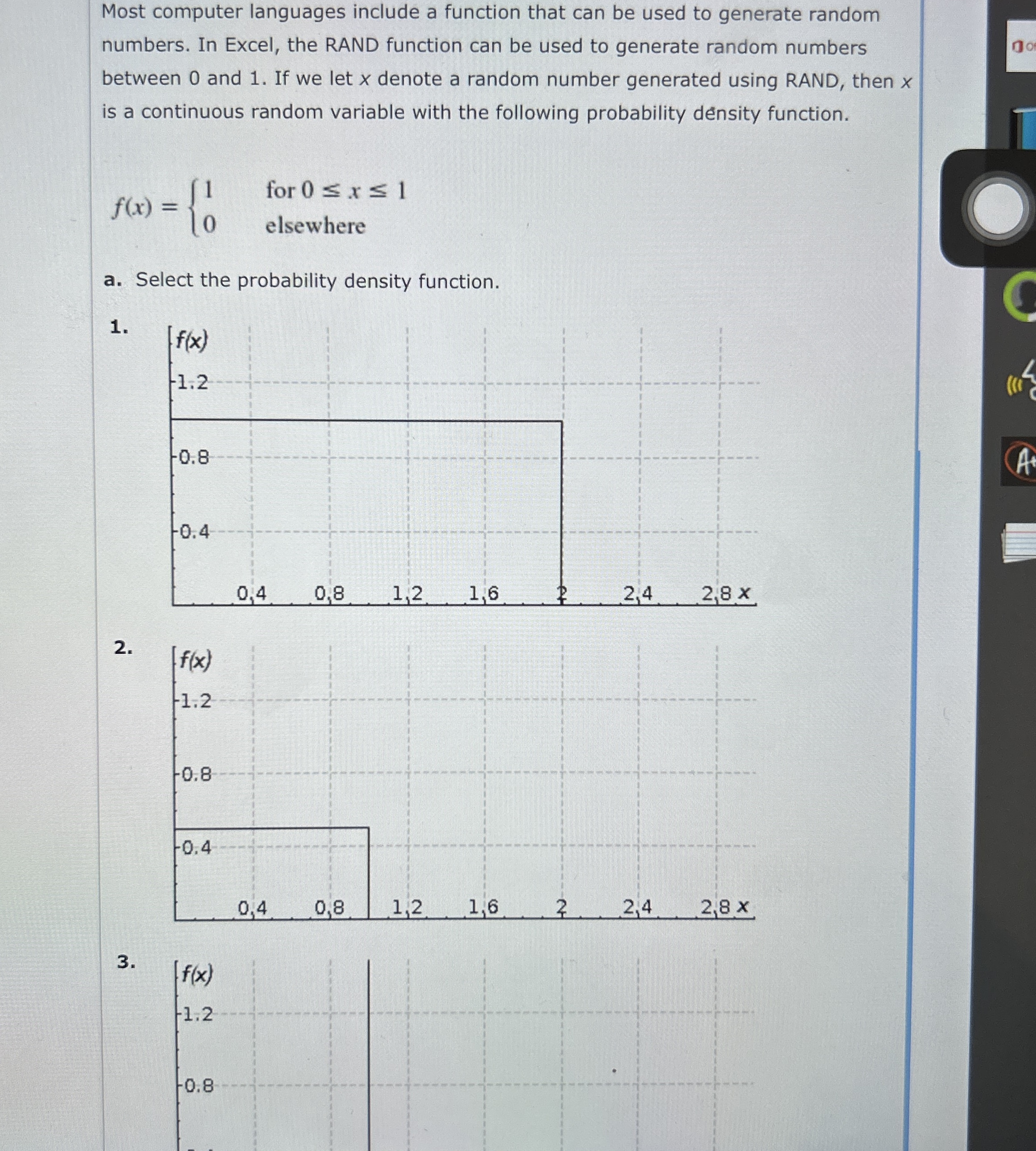 Solved Most computer languages include a function that can | Chegg.com