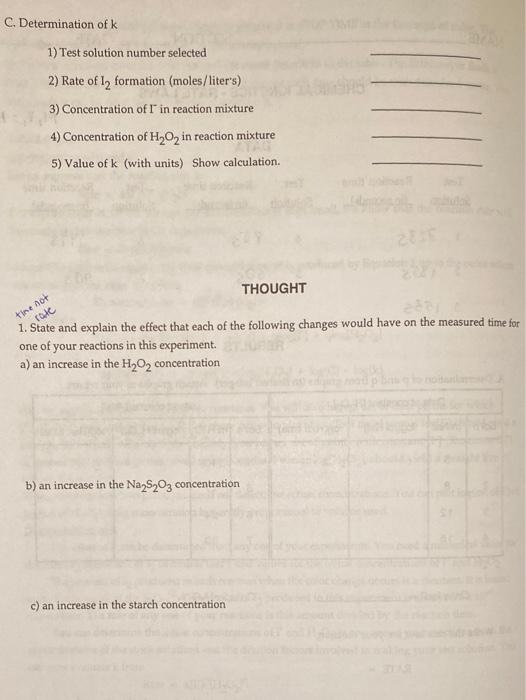 Solved NAME SECTION DATE CHEMICAL KINETICS - RATE LAWS MV, | Chegg.com