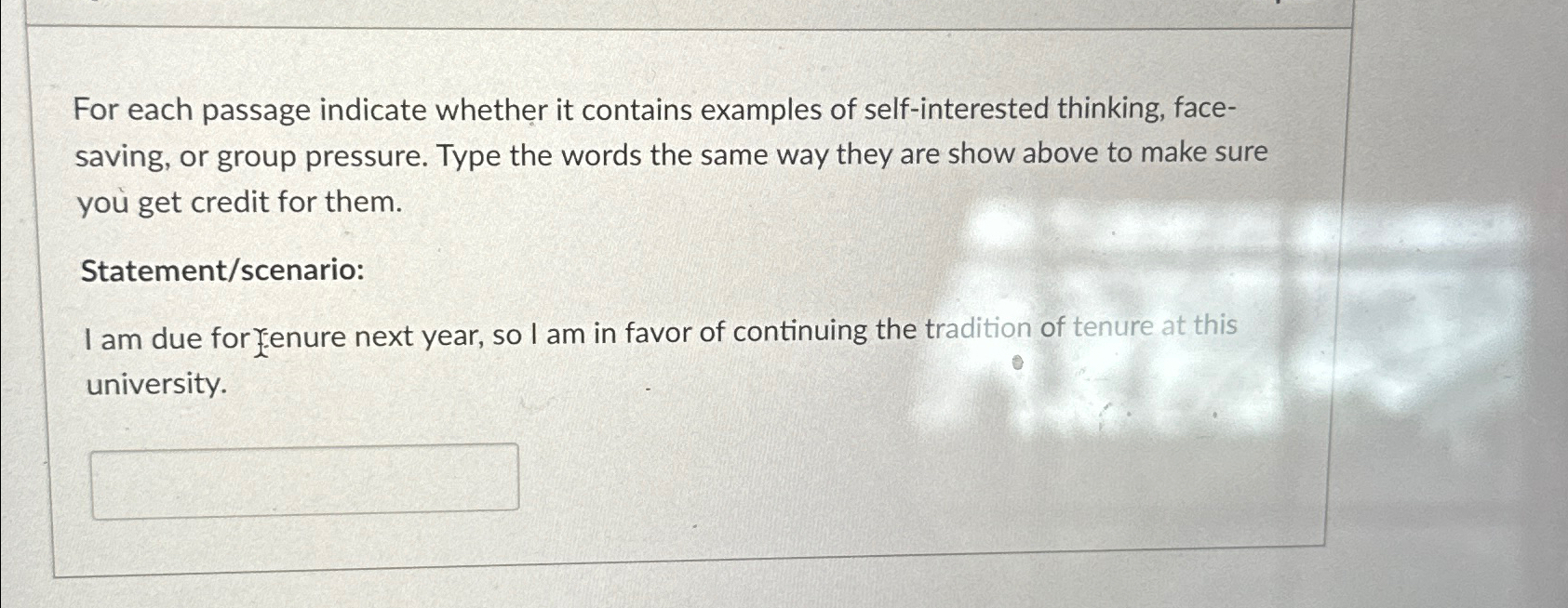 Solved For each passage indicate whether it contains | Chegg.com
