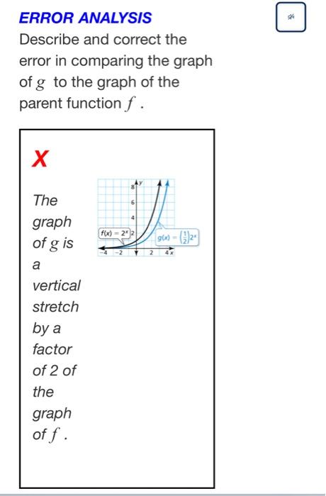 Solved ERROR ANALYSIS Describe and correct the error in | Chegg.com